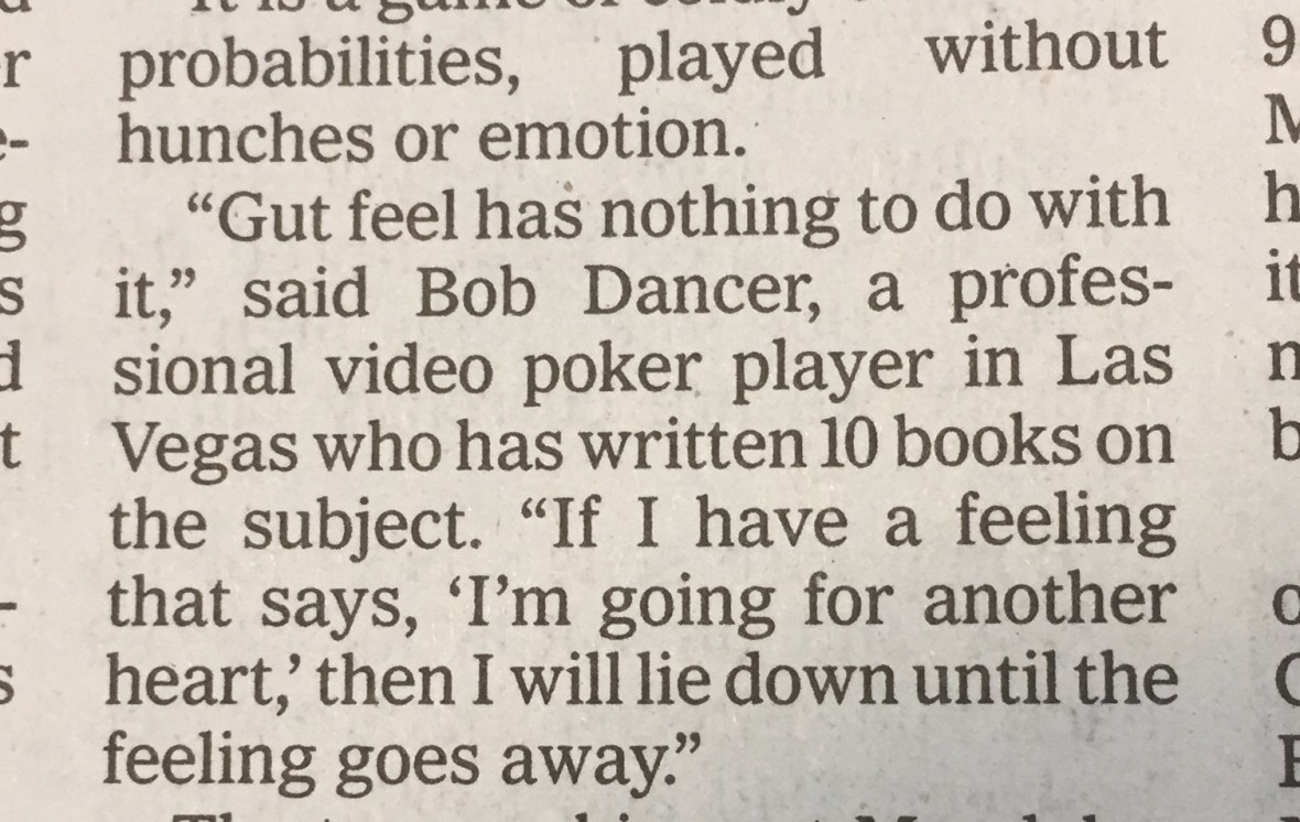 Bob Dancer | Helytimes